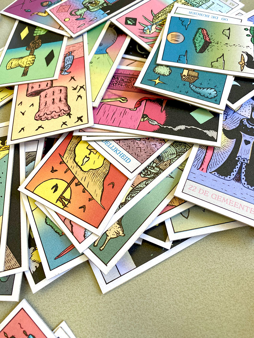 Tim Peeters of FALSEWORK on their Urban Design Tarot - Archis